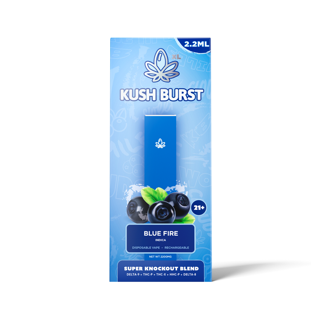 Blue Fire D9 - Knockout 2.2ml Disposable | Kush Burst– HYYE