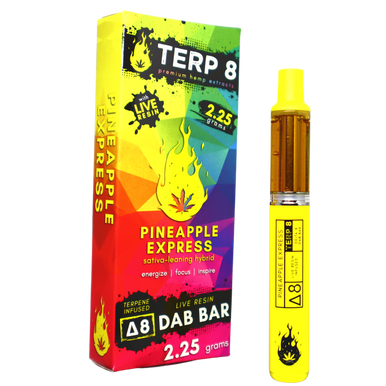 2.25-Gram Pineapple Express Delta-8 Live Resin Disposable Dab Bar ...