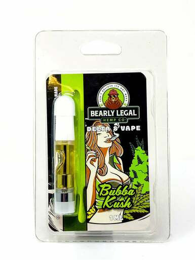 Bubba Kush | Delta 8 Vape Cartridge | Bearly Legal Hemp Co.– HYYE
